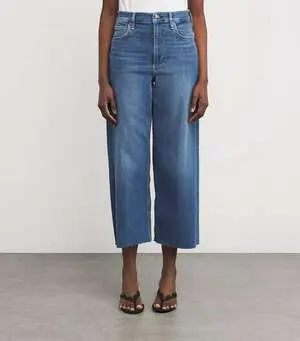 Rag & Bone Andi High-rise Wide-leg Jeans - Blue