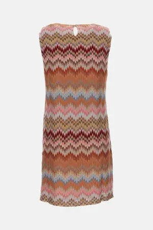 Missoni Sleeveless Mini Dress - Multicolor