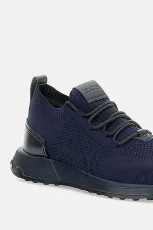 TOD'S Mid-volume Sock-like Sneakers - Blue