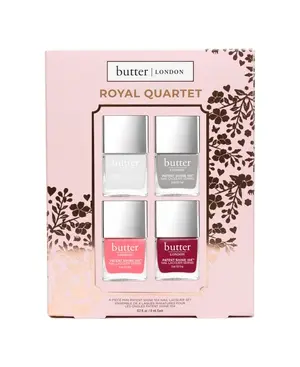 BUTTER LONDON 4-pc. Limited Edition Royal Quartet Patent Shine 10x Nail Lacquer Set - Multi