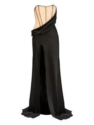 Nissa Strapless Evening Dresses