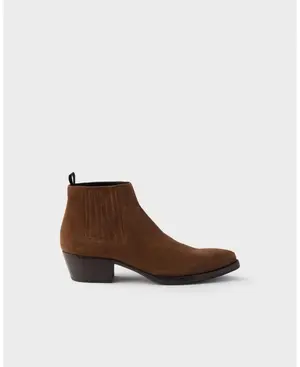 Prada Suede Chelsea Boots