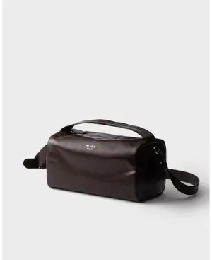 Prada Leather Shoulder Bag - Brown