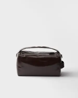 Prada Leather Shoulder Bag - Brown