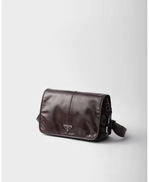 Prada Leather Shoulder Bag - Brown