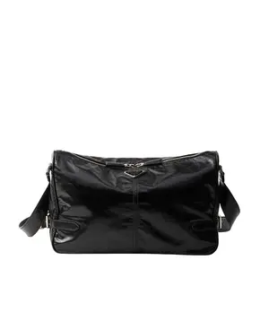 Prada Leather Shoulder Bag - Black
