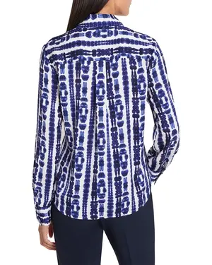NIC+ZOE Shibori Stripe Top