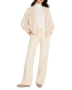 NIC+ZOE Embroidered Cardigan Sweater
