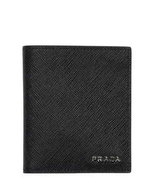 Prada Saffiano Leather Wallet - Black