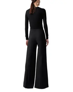 Carolina Herrera Cropped Cardigan Sweater - Black