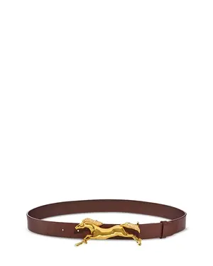Johanna Ortiz Whispers Of The Tarot Leather Belt - Dark Chocolate/gold