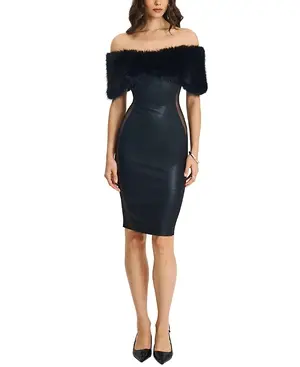 Miss Circle New York Fur Cocktail Dresses