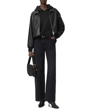 ALLSAINTS Artia Embossed Hoodie