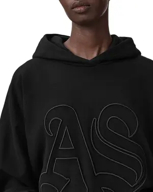 ALLSAINTS Artia Embossed Hoodie