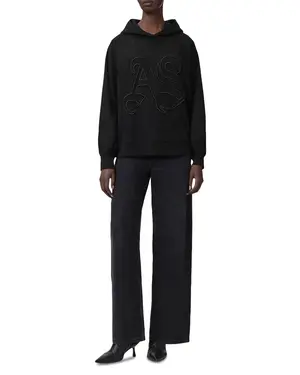 ALLSAINTS Artia Embossed Hoodie