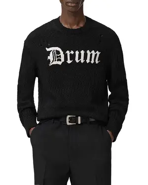 Men's Black Graphic Sweaters