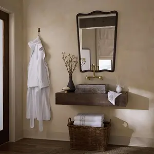 PRATESI Impero Cotton Terry Robe - White/beige