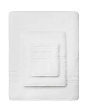 PRATESI Impero Washcloth - White/white