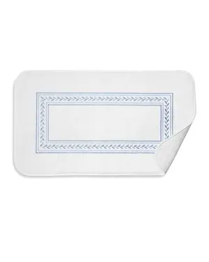 PRATESI Impero Tub Mat - White/medium Blue