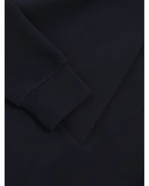 REISS Annabel Shawl Neck Top - Navy