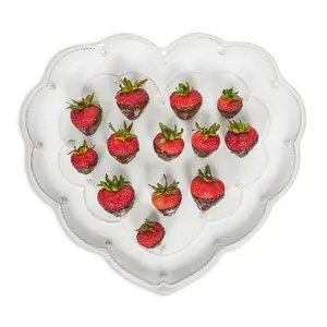 JULISKA Berry & Thread Heart Platter