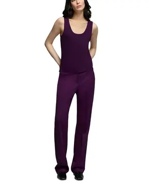ARGENT Silk Tank Top - Grape