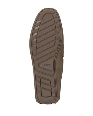 BOSS Suede Moccasins - Medium Beige