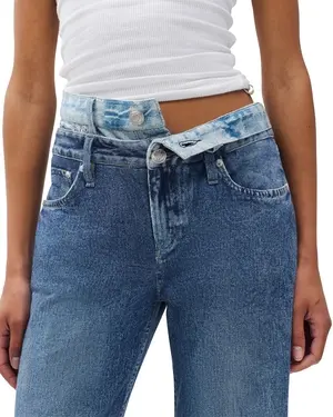 Rag & Bone Miramar Combo Terry Logan Jeans - Blue