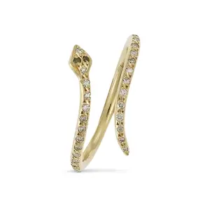 Ileana Makri Diamond Python Ring