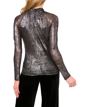 Ted Baker London Sofina Ruched Turtleneck Top