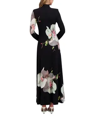 Ted Baker London Orcha Turtleneck Maxi Dress