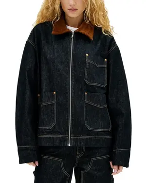SLVRLAKE Casey Square Worker Jacket - Empty Sky