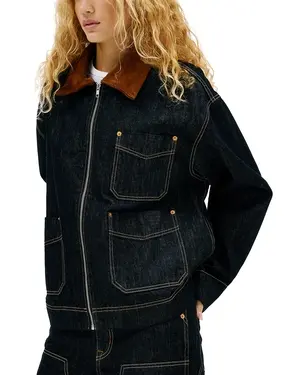 SLVRLAKE Casey Square Worker Jacket - Empty Sky