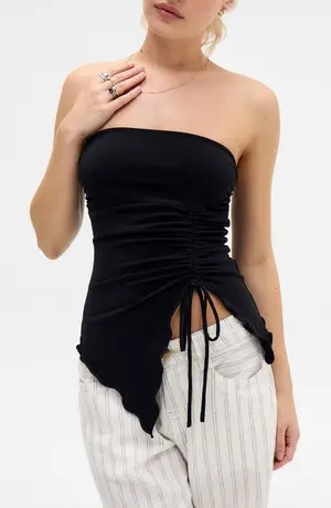 BDG URBAN OUTFITTERS Cinched Strapless Top