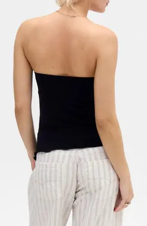 BDG URBAN OUTFITTERS Cinched Strapless Top