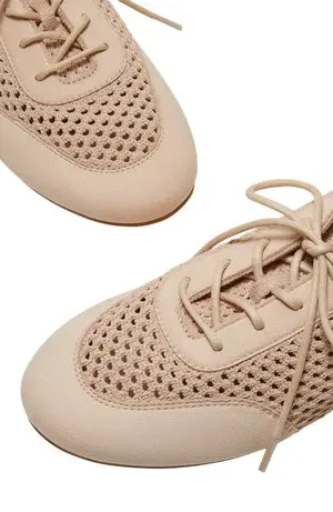 Vivaia Yara Round-toe Lace-up Mesh Sneakers