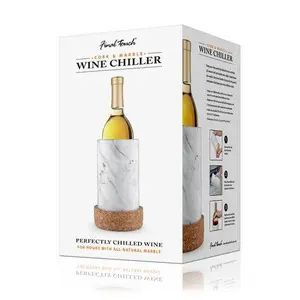 Final Touch Marble & Cork Wine Chiller