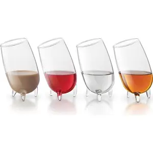 Final Touch Relax Liqueur Glasses - Clear
