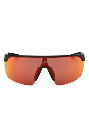 Adidas Shield Sunglasses - Matte Black/roviex Mirror
