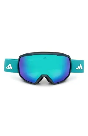 Adidas Shield Snow Goggles - Dark Green/green Mirror