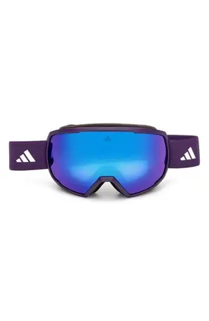 Adidas Shield Snow Goggles - Violet/mirror Violet