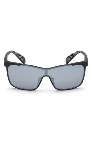 Adidas Shield Sunglasses - Matte Black/smoke Mirror