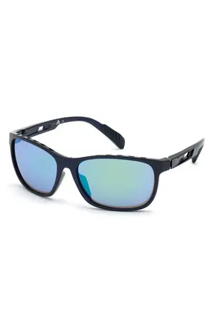 Adidas 62mm Square Sunglasses