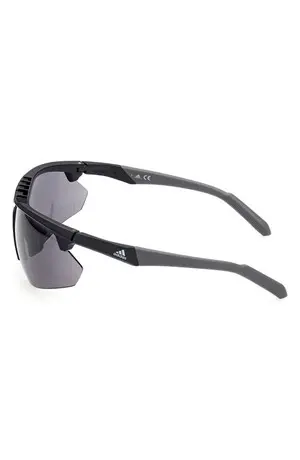 Adidas 79mm Geometric Sunglasses - Smoke/clear Lenses