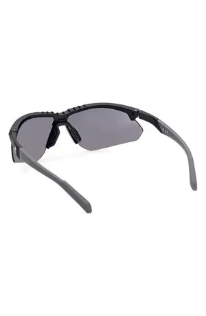 Adidas 79mm Geometric Sunglasses - Smoke/clear Lenses