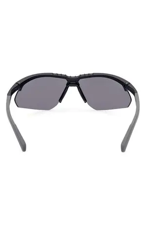 Adidas 79mm Geometric Sunglasses - Smoke/clear Lenses