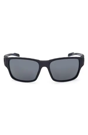 Adidas 61mm Navigator Sunglasses - Black/smoke Polarized