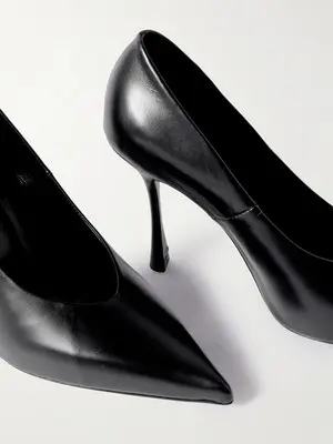JUDE Kiss Leather Pumps