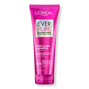 L'OREAL Everpure Sulfate Free Iron Sleek Smoothing Shampoo - One-color