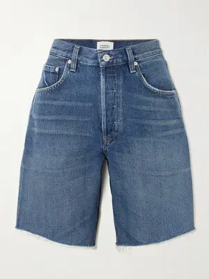 Citizens Of Humanity Ayla Denim Shorts - Blue